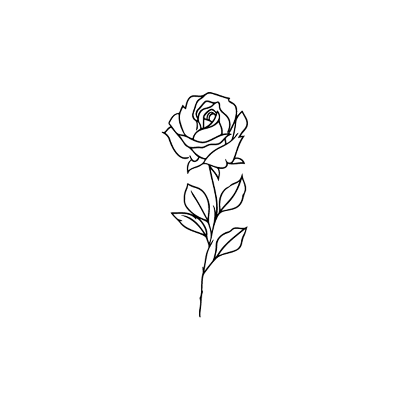 קעקוע ורד - tatwo