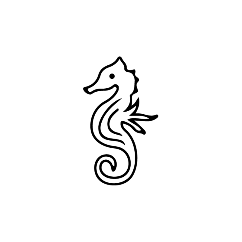 קעקוע סוס ים - tatwo