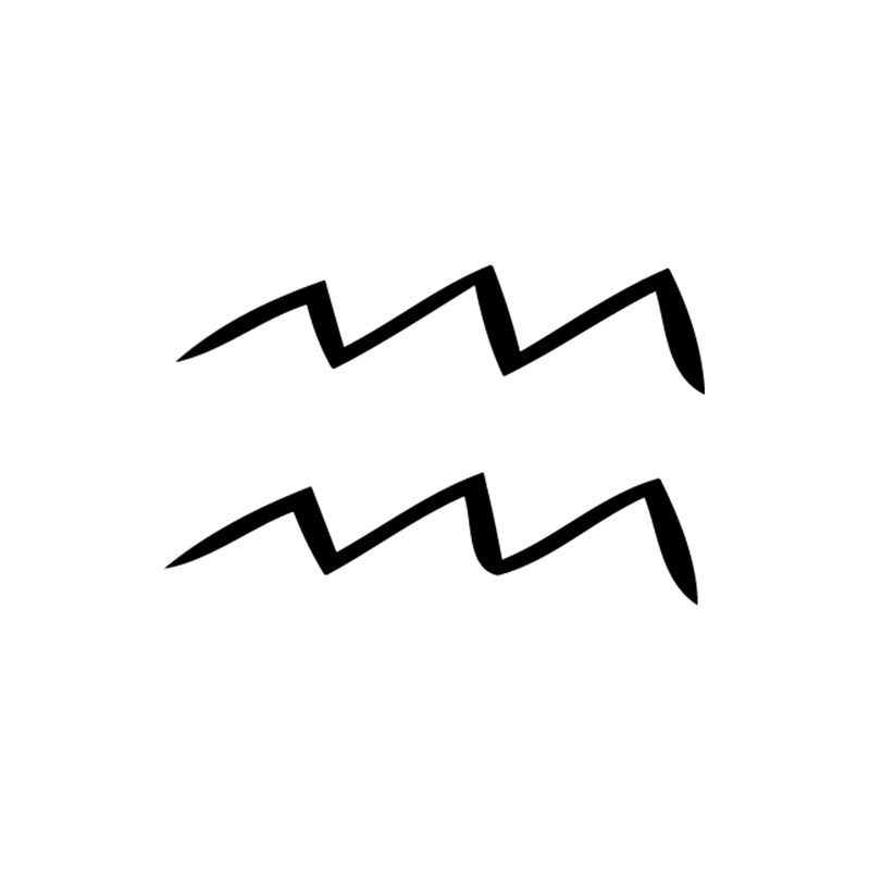 קעקוע מזל דלי - tatwo